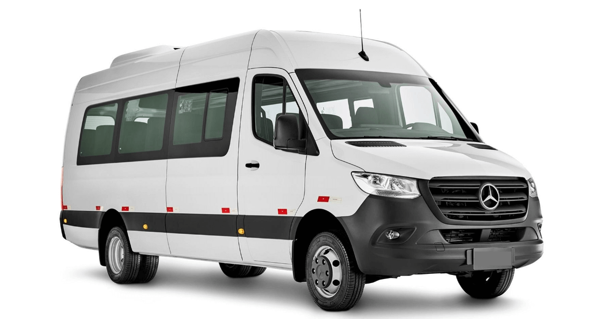 Tipos de vans para locação no Rio de Janeiro